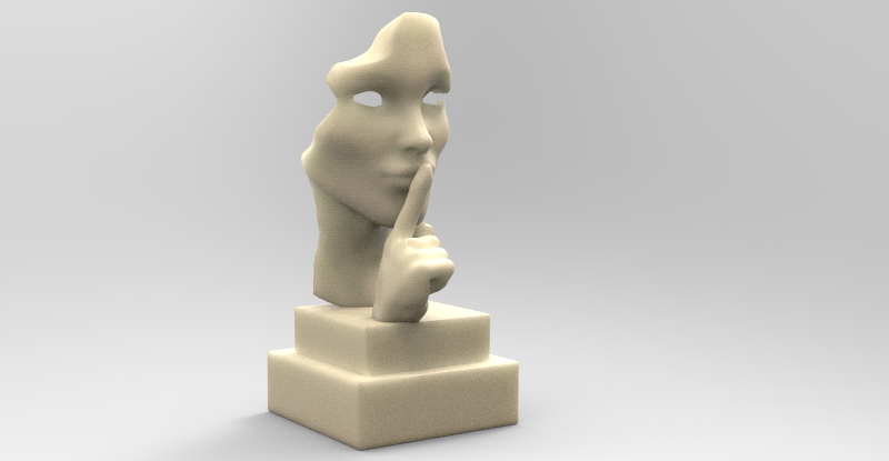 🤫 silence・ STL File for ・Cults