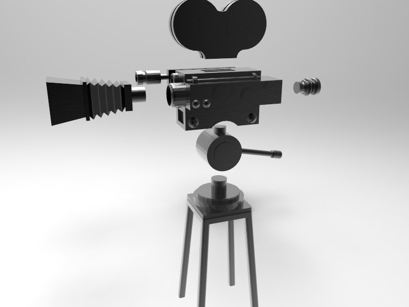 STL file antique camera 📷 ・3D printer design to download・Cults