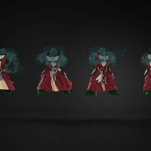 🦸 [816437] gloomy angels fancy dressed bodies・ STL File for 3D printing ...