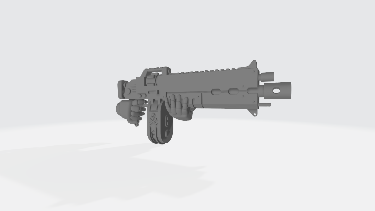 🛰 Space marines heavy bolt rifle collection 127 designs 3D print model ...