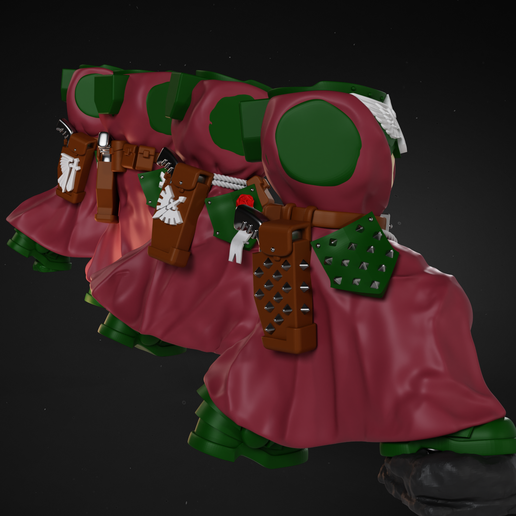 🦸 [816437] gloomy angels fancy dressed bodies・ STL File for 3D printing ...