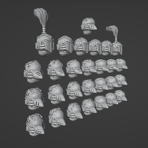 🆕 Sodomites In Ceramite Helmets for New Heresy・ 3D File for 3D printing ...