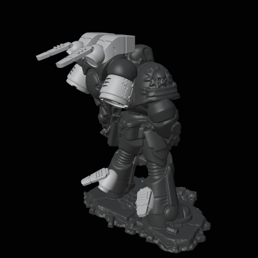 🦸 [465945] Prime Marine JUMP PACK Upgrade kit・ 3D File for 3D printing ...