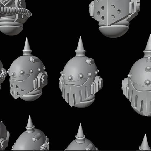 🆕 ill guardians of death helmets for new heresy・ 3D File for 3D ...