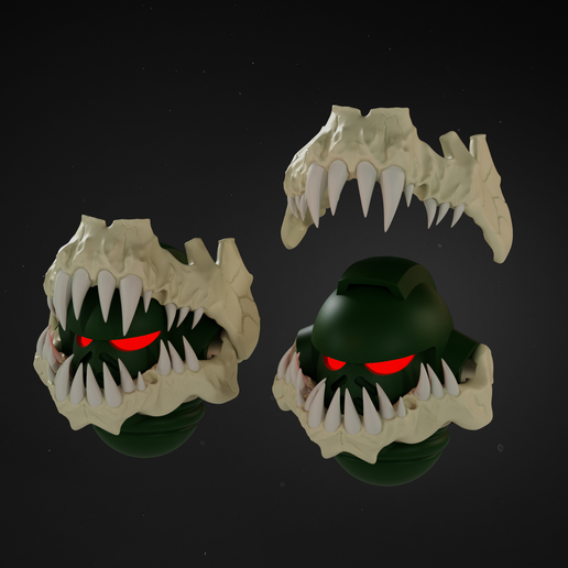 🪖 [898780] Jav Helmet for marines of space・Free 3D File for 3D printing ...