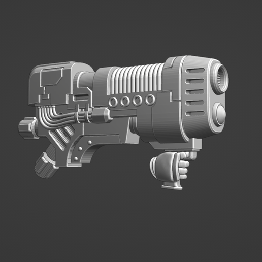 🔫 [522933] SECOND HEAVY WEAPON SET FOR NEW HERESY BOYS・ 3D File for 3D ...
