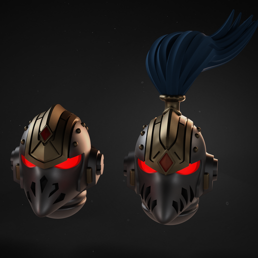 🛰 [417703] Beaky Space Woof helmets for new Heresy・ 3D File for 3D ...