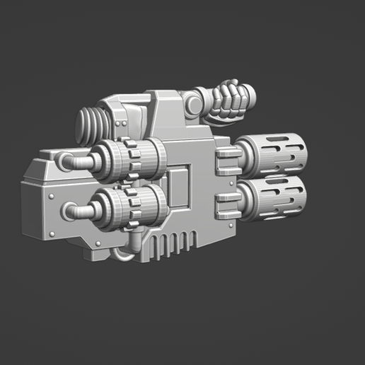 🆕 Multi-melta FOR NEW HERESY BOYS・ 3D File for 3D printing・Cults