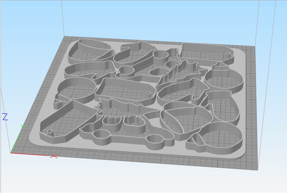 STL file MULTI - CHRISTMAS COOKIES CUTTER 🎄 ・3D printable model to ...