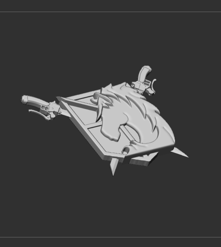Файл 3D Attack on Titan Corps Logo 🪖・Дизайн для загрузки и 3D-печати・Cults
