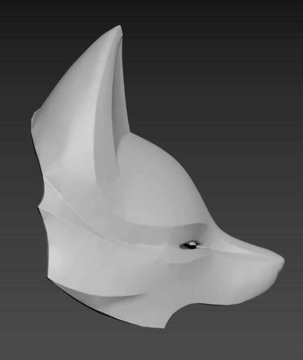 🎃 Kunimitsu Mask Tekken 7 (Kitsune Mask)・ 3D File for ・Cults