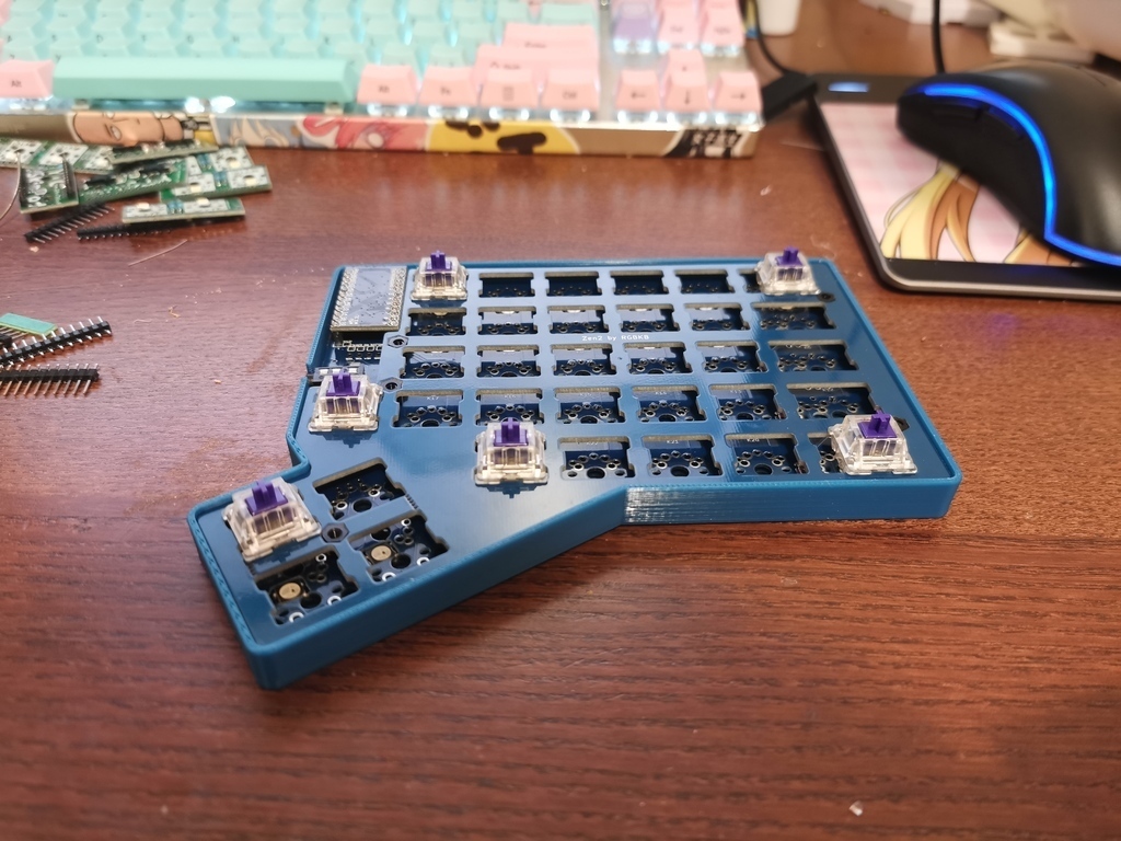 Free 3D file Zen 2 Mechanical Keyboard Case ⌨️・3D printing model to ...