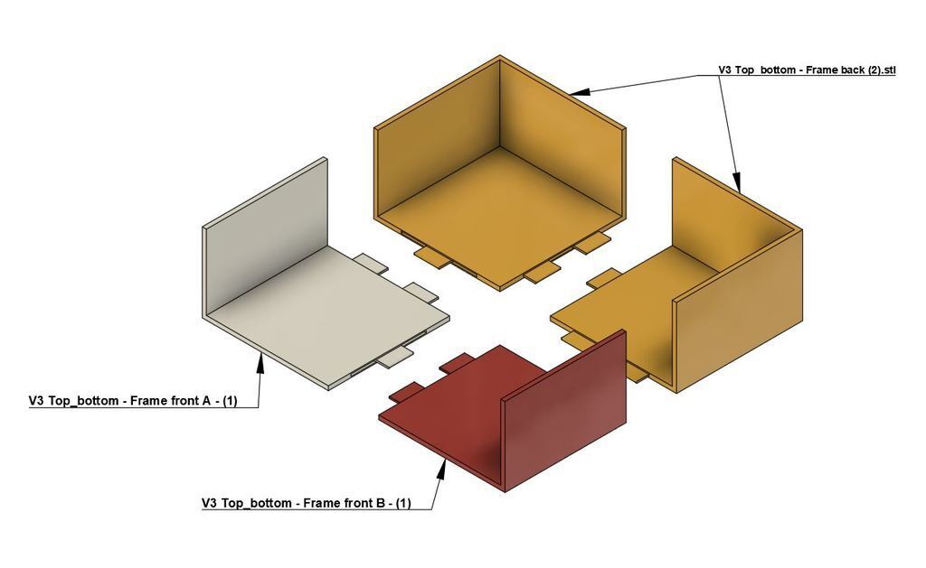 Free STL file Multi brand modular paint case 🎨 ・3D printing design to ...