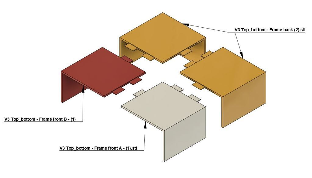 Free STL file Multi brand modular paint case 🎨 ・3D printing design to ...