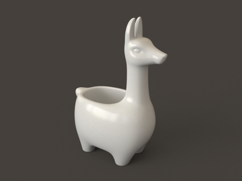 STL file alpaca llama 🦙 ・Design to download and 3D print・Cults