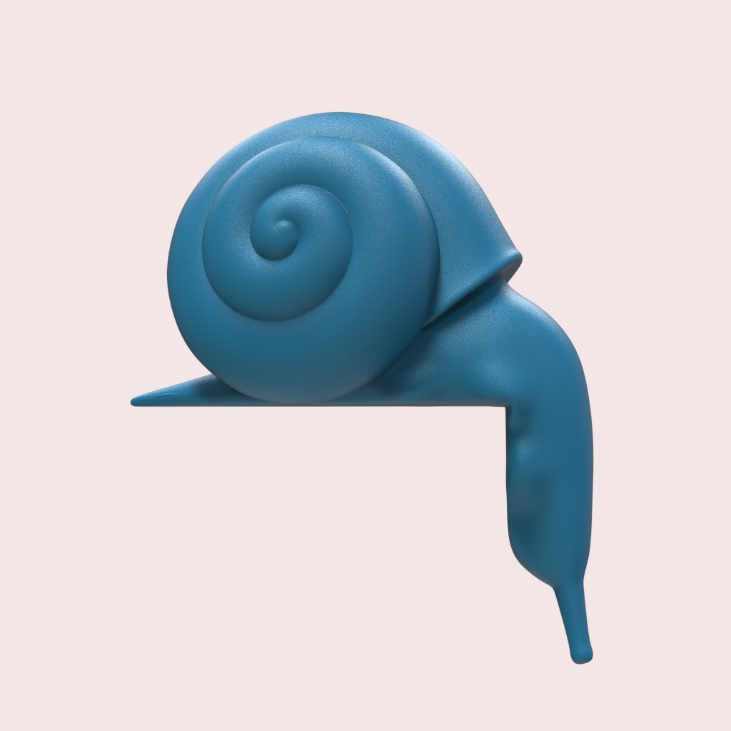🐌 snail・ STL File for ・Cults