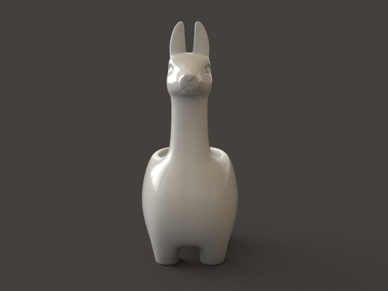 STL file alpaca llama 🦙 ・Design to download and 3D print・Cults