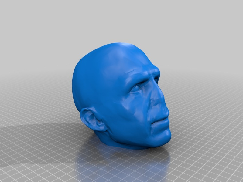 👾 Smoothed Volemort Head・Free 3D File for ・Cults