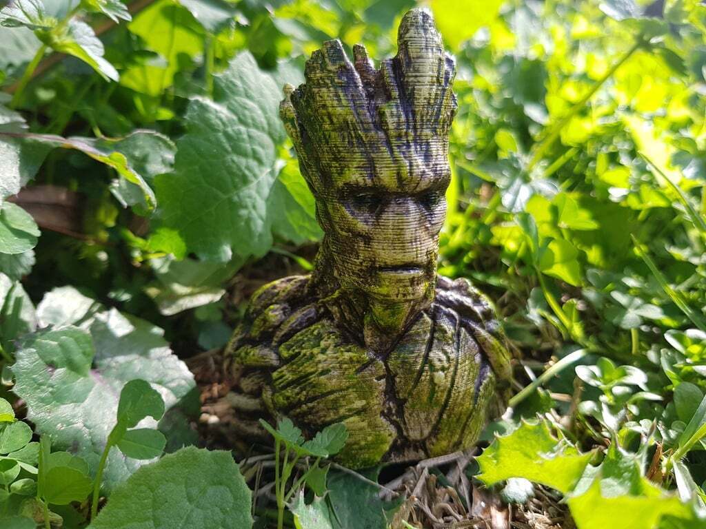 3D printing Groot Bust Sculpture・Cults