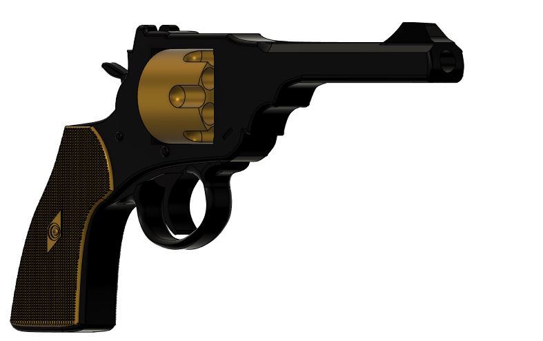 STL file Webley MK IV / PEAKY BLINDERS 🔫・3D print object to download・Cults