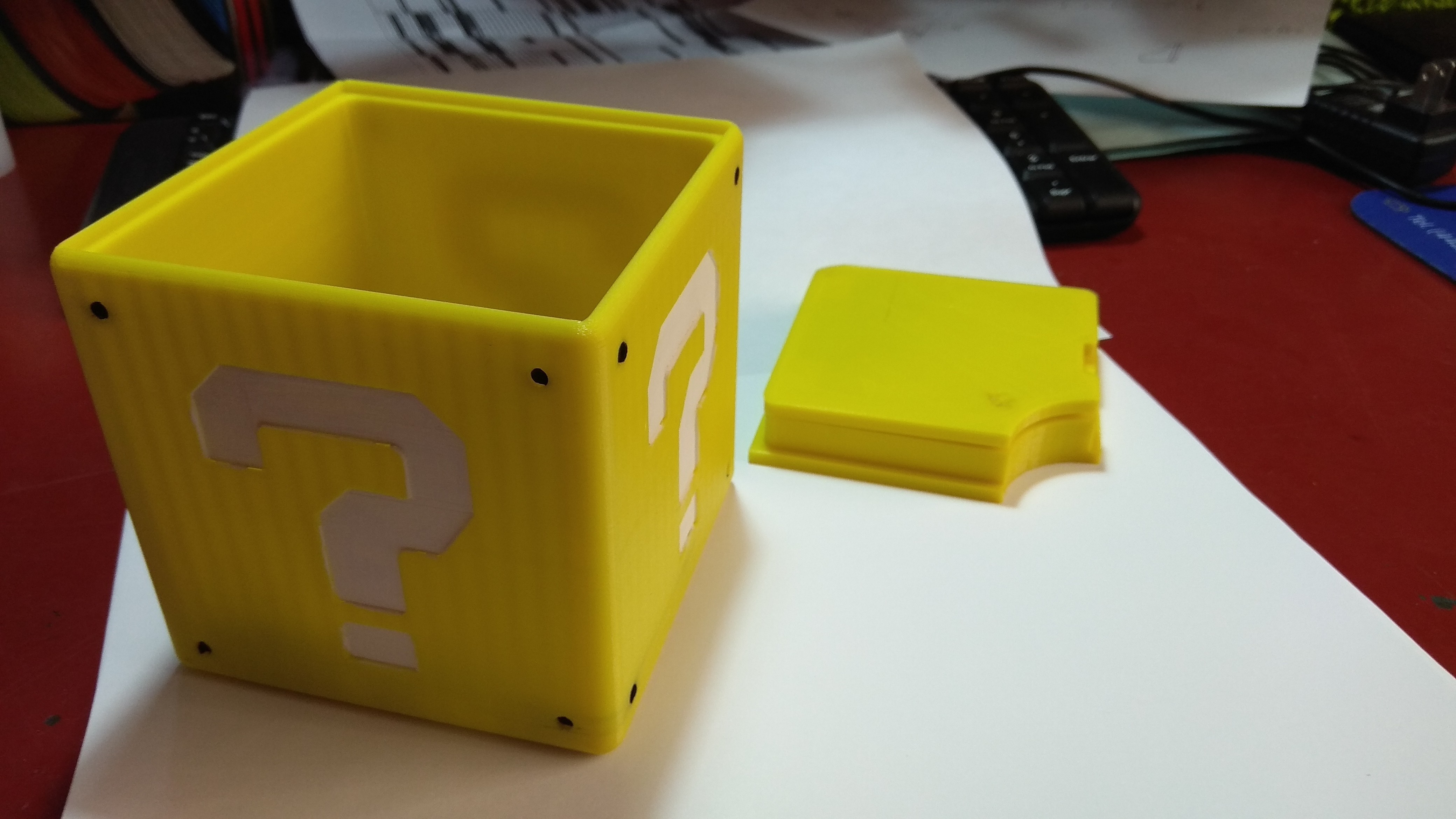 Free STL file BOX INT MARIO AND 📦 ・3D printer model to download・Cults