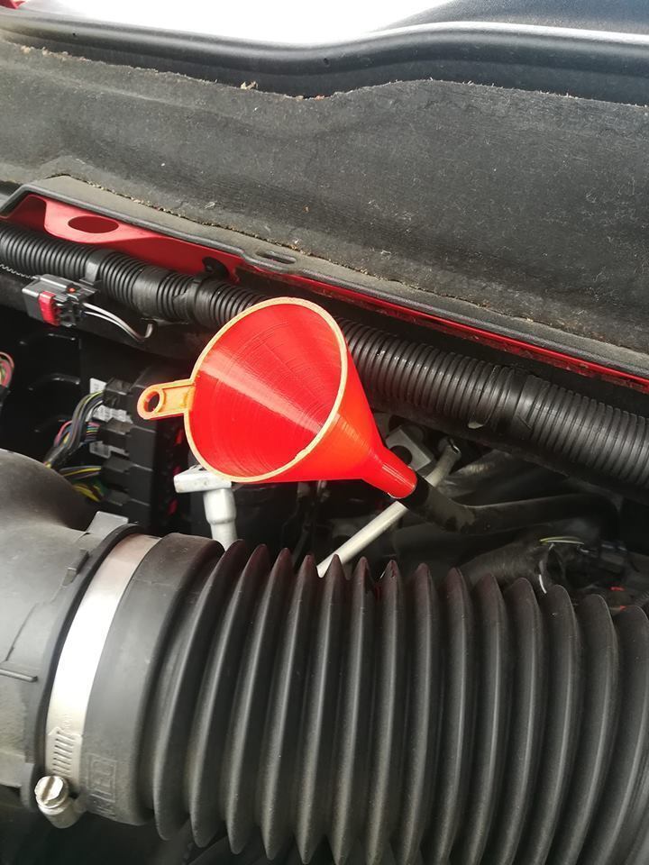 Free STL file Automotive Funnel 🛢️ ・3D printer design to download・Cults