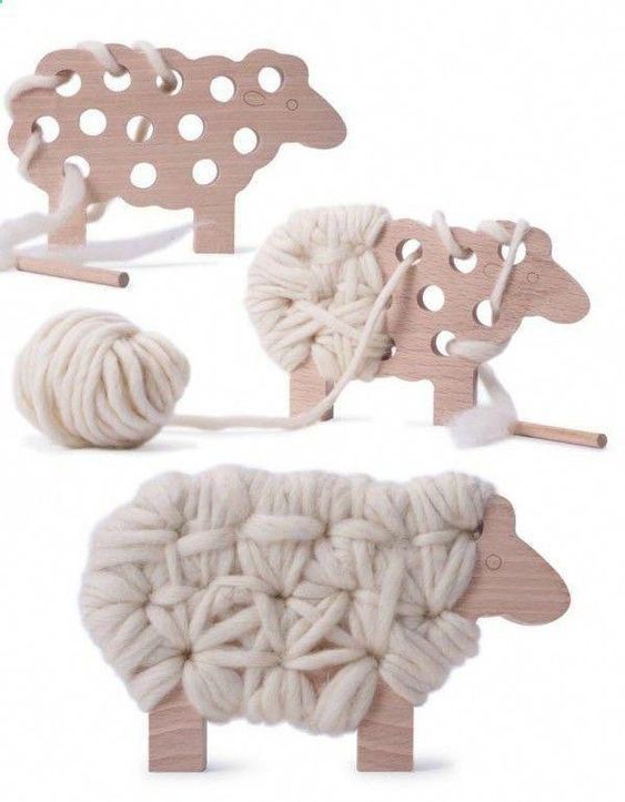 STL file DIY/Hobby Sheep wool 🐑 ・3D printer model to download・Cults