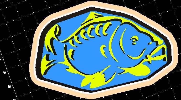 STL file Carp cookie cutter 🎏 ・3D printer model to download・Cults
