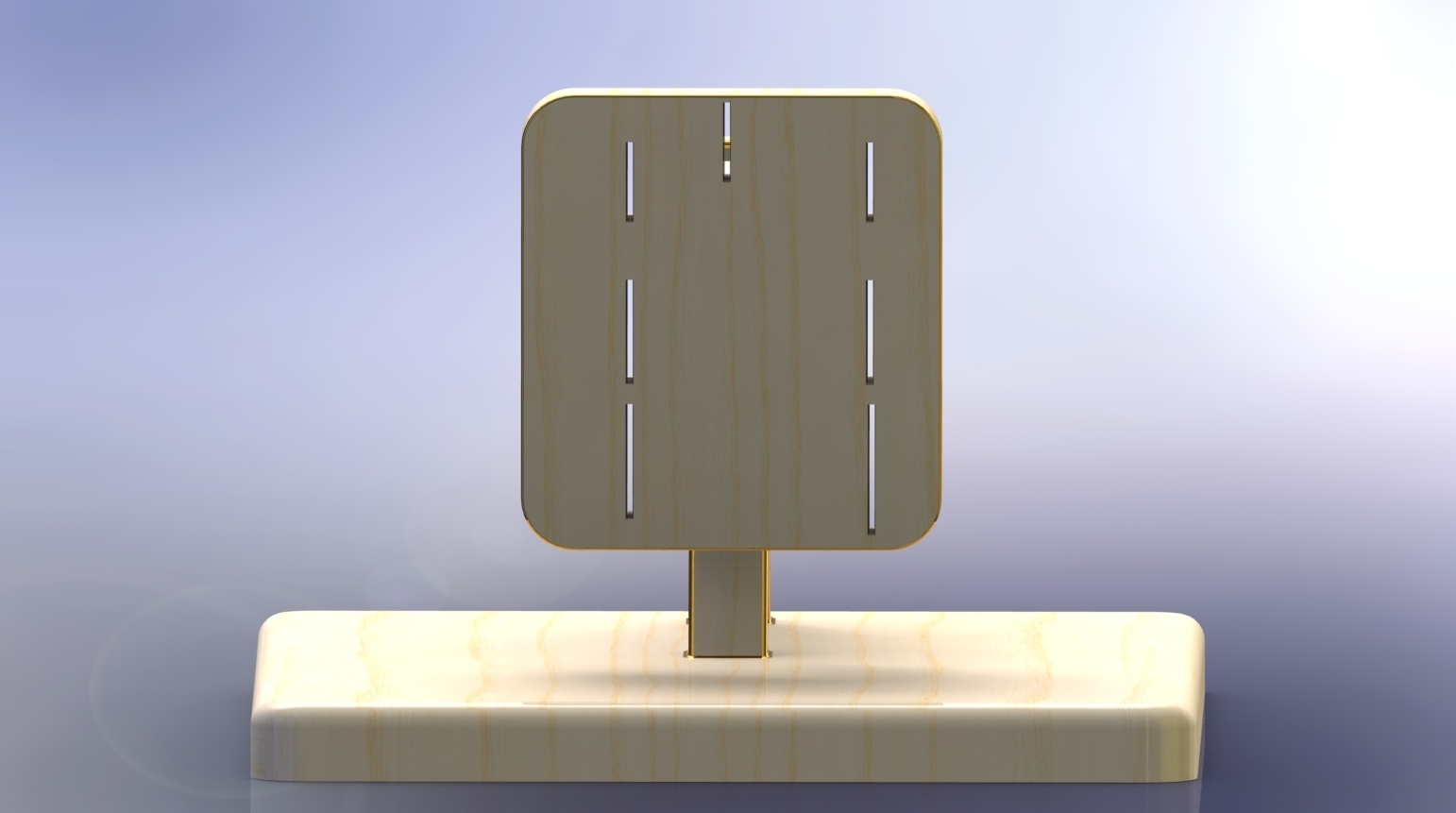 STL file Kitchen knife block holder 🔪 ・Model to download and 3D print・Cults