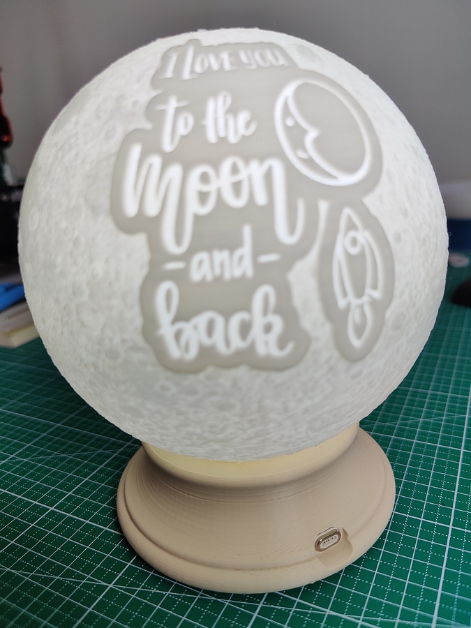 Free STL file Moonlight stand 👽・Model to download and 3D print・Cults