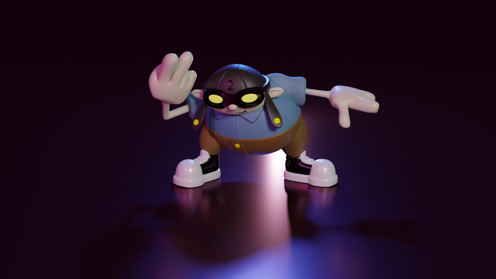 3D file NUMBER TWO, NUMBER TWO 2 KND - The Neighborhood Kids 👾 ...