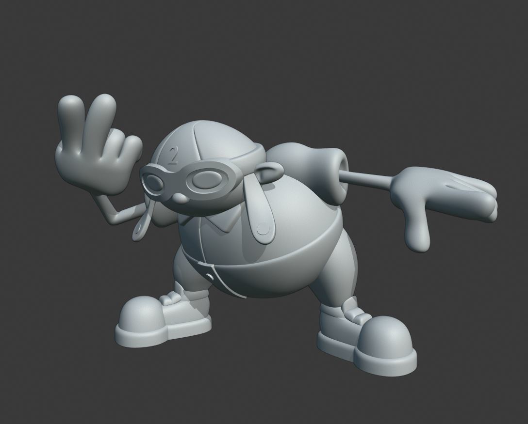 3D file NUMBER TWO, NUMBER TWO 2 KND - The Neighborhood Kids 👾 ...