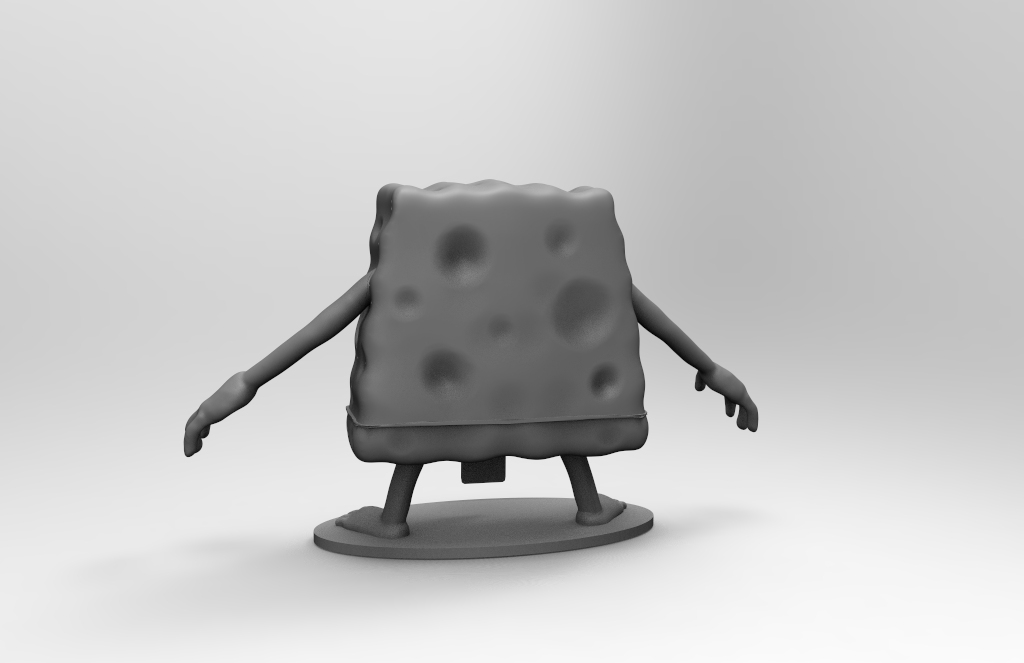 🧽 sponge gar -esponja gar -bob esponja・Archivo STL para ・Cults