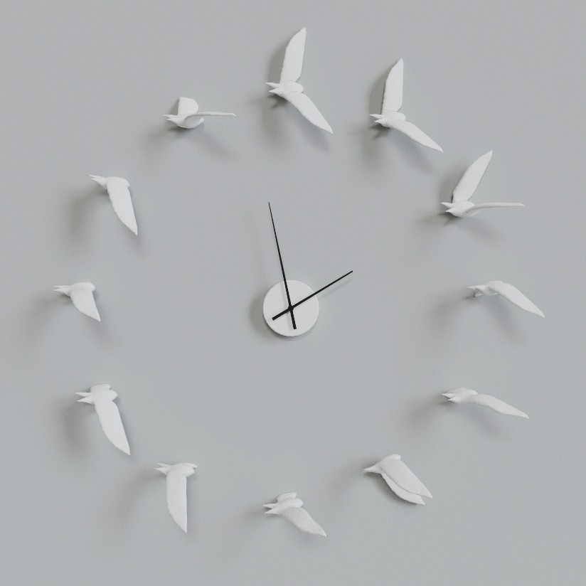 Free STL file DECORATIVE WALL CLOCK 🕰️ (OBJ)・3D printable model to ...