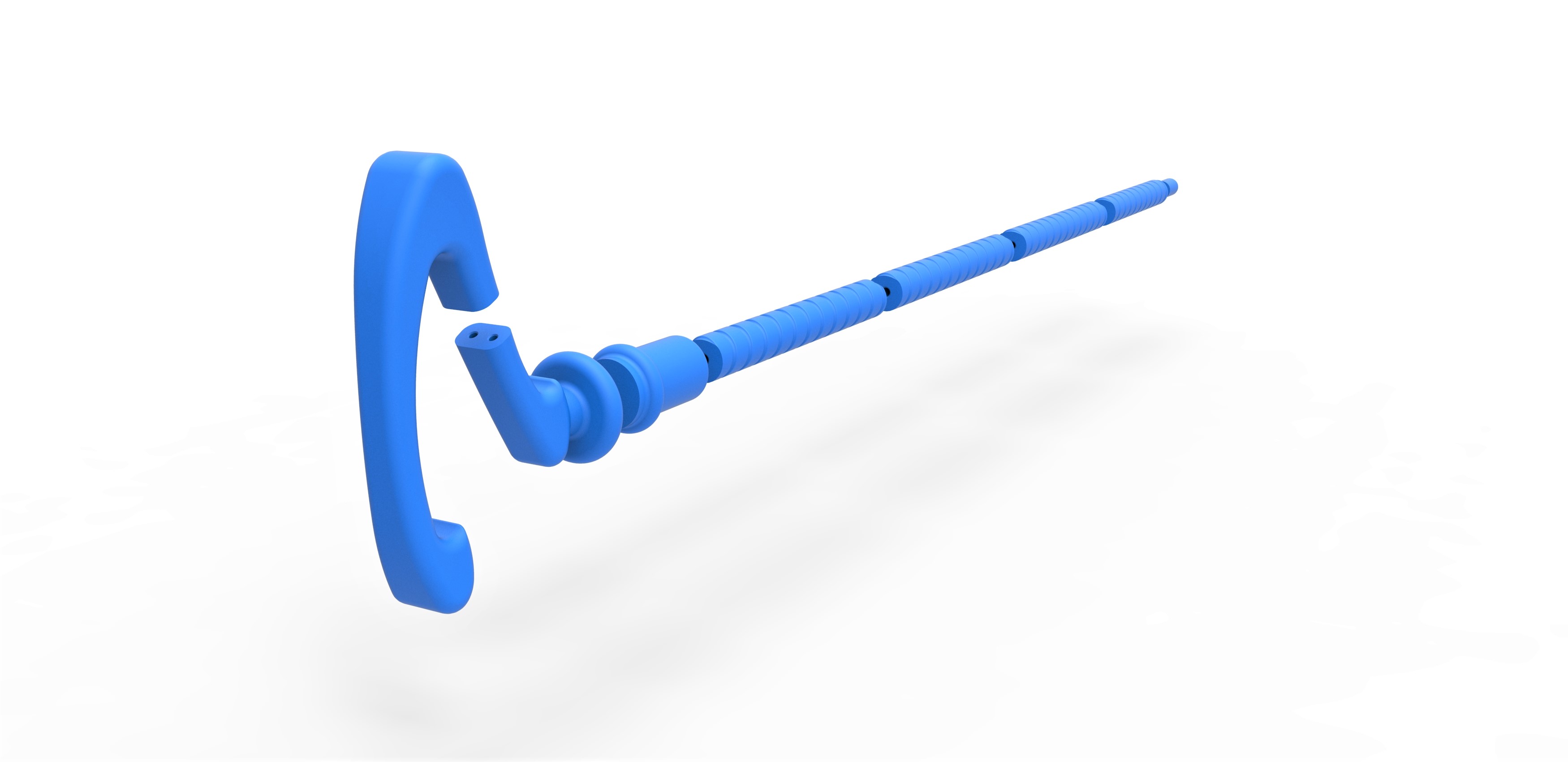 3D file Riddler Cane from the movie Batman Forever 1995 🦯・3D printable ...