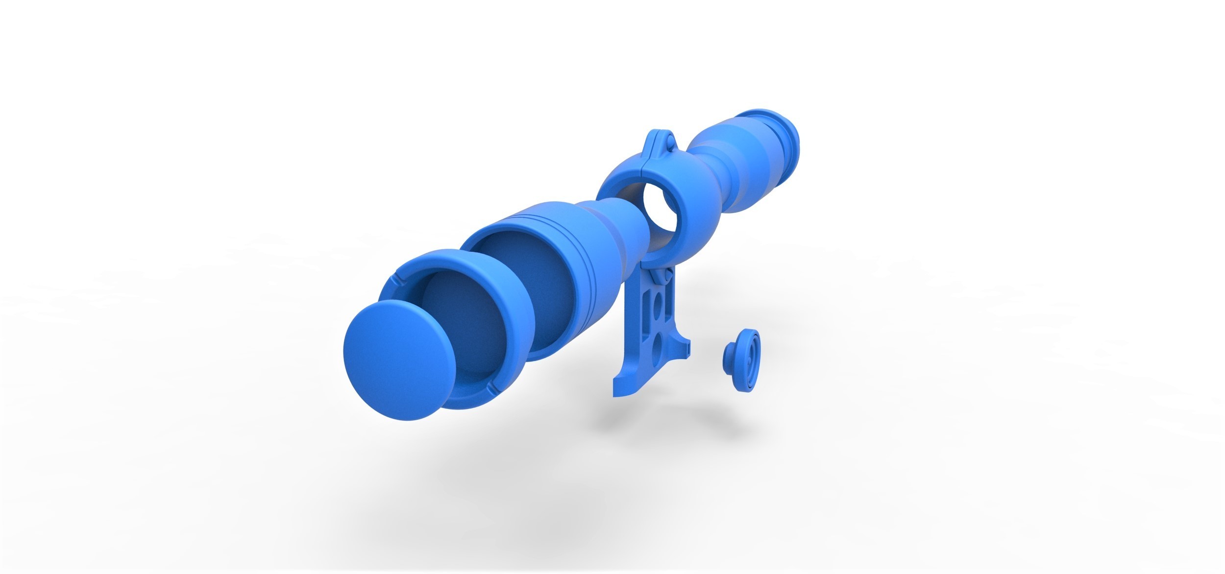 3D file Scope for cosplay blaster 4 🔫 ・3D printable model to download・Cults