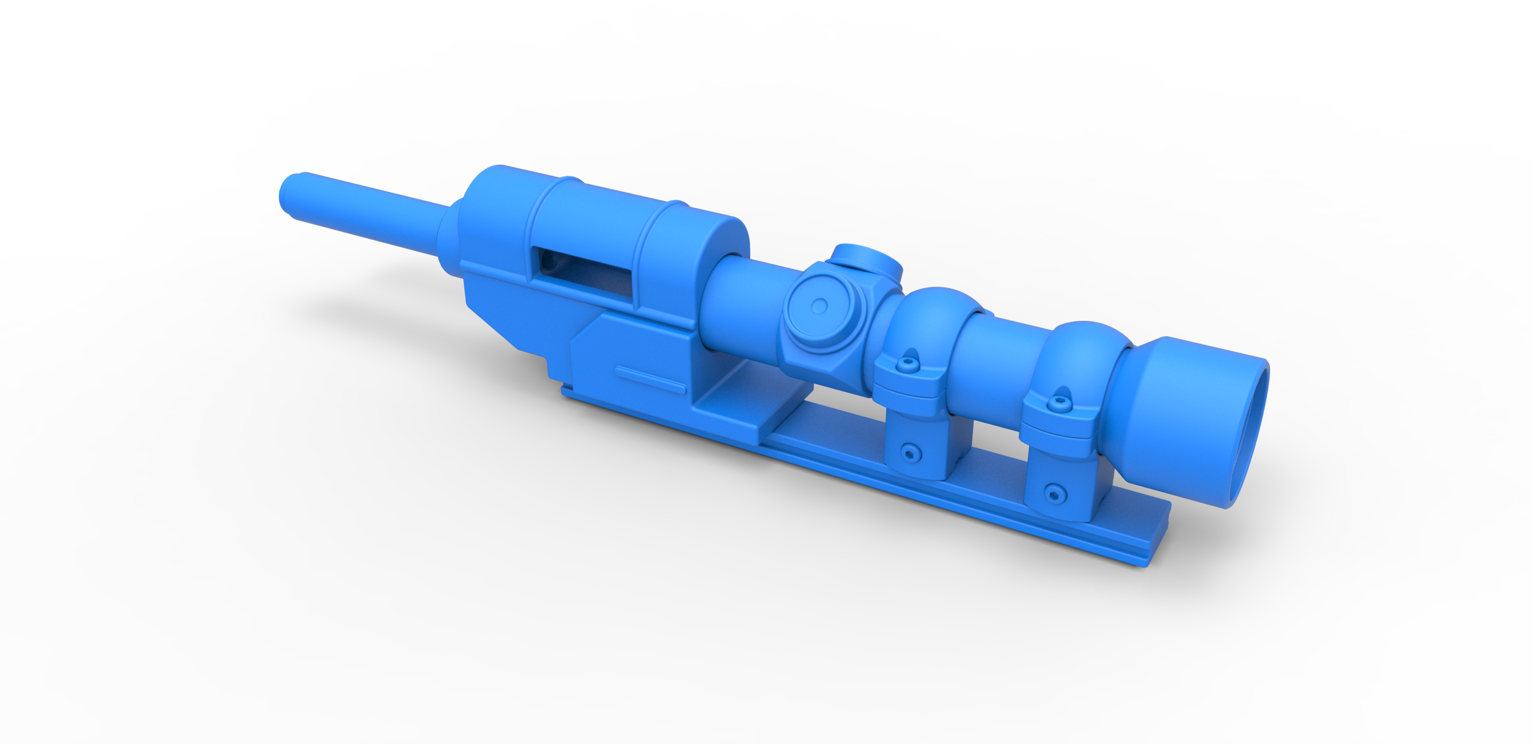 3D file Scope for cosplay blaster 16 🏗・3D print design to download・Cults