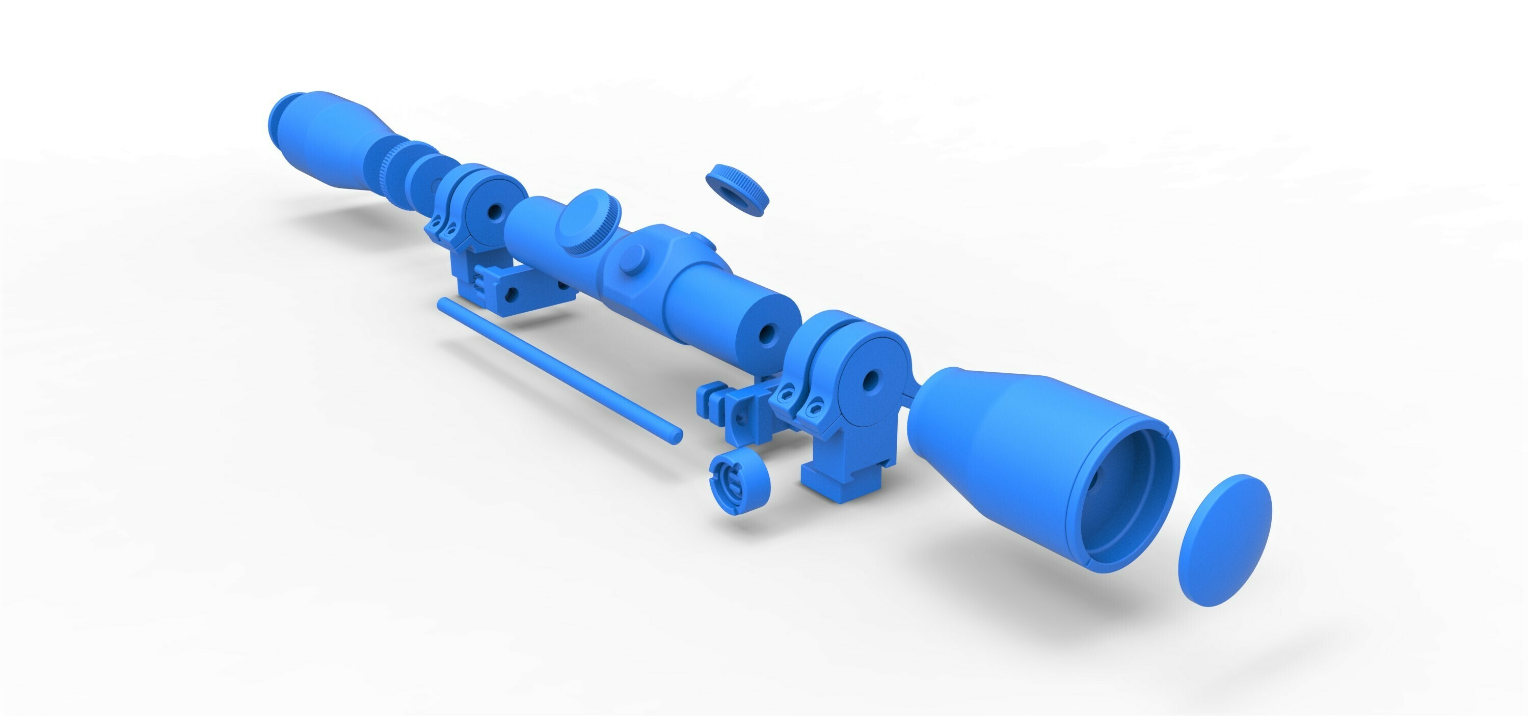 3D file Scope for cosplay blaster 15 🧸 ・Model to download and 3D print ...