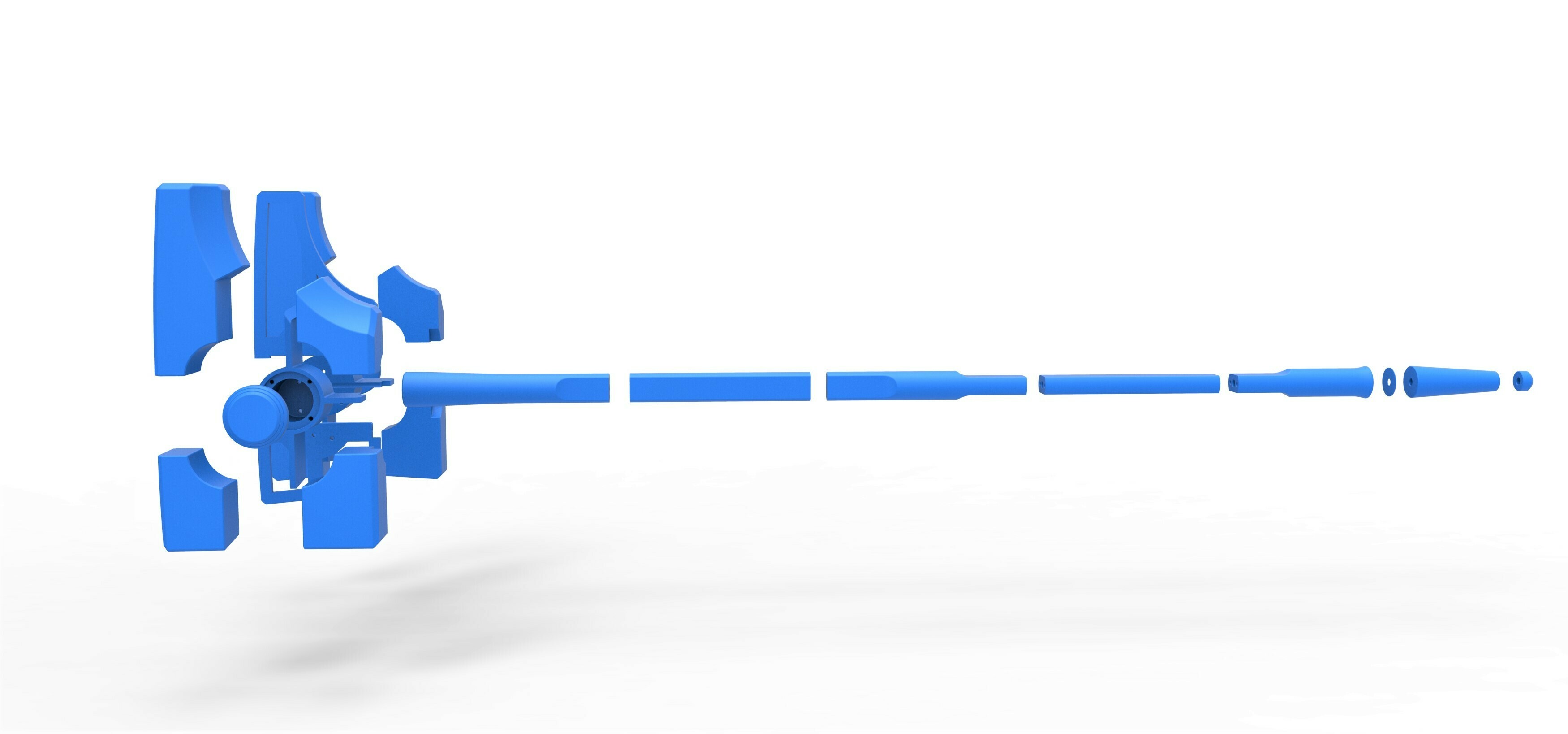 3D file Hammer of Ronan the Accuser from the movie Guardians of the ...