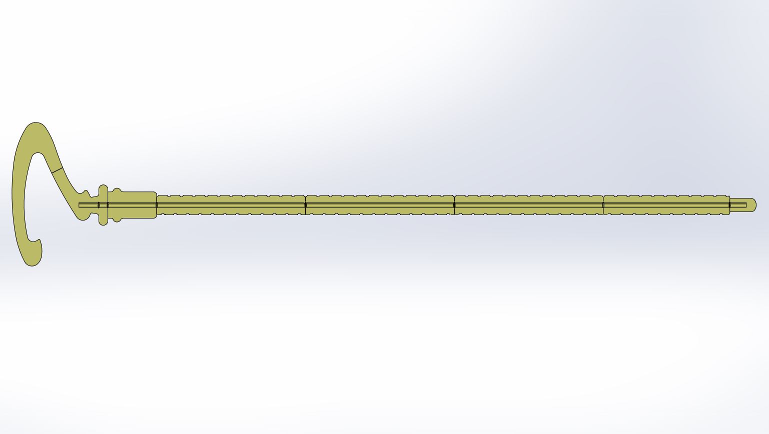 3D file Riddler Cane from the movie Batman Forever 1995 🦯・3D printable ...