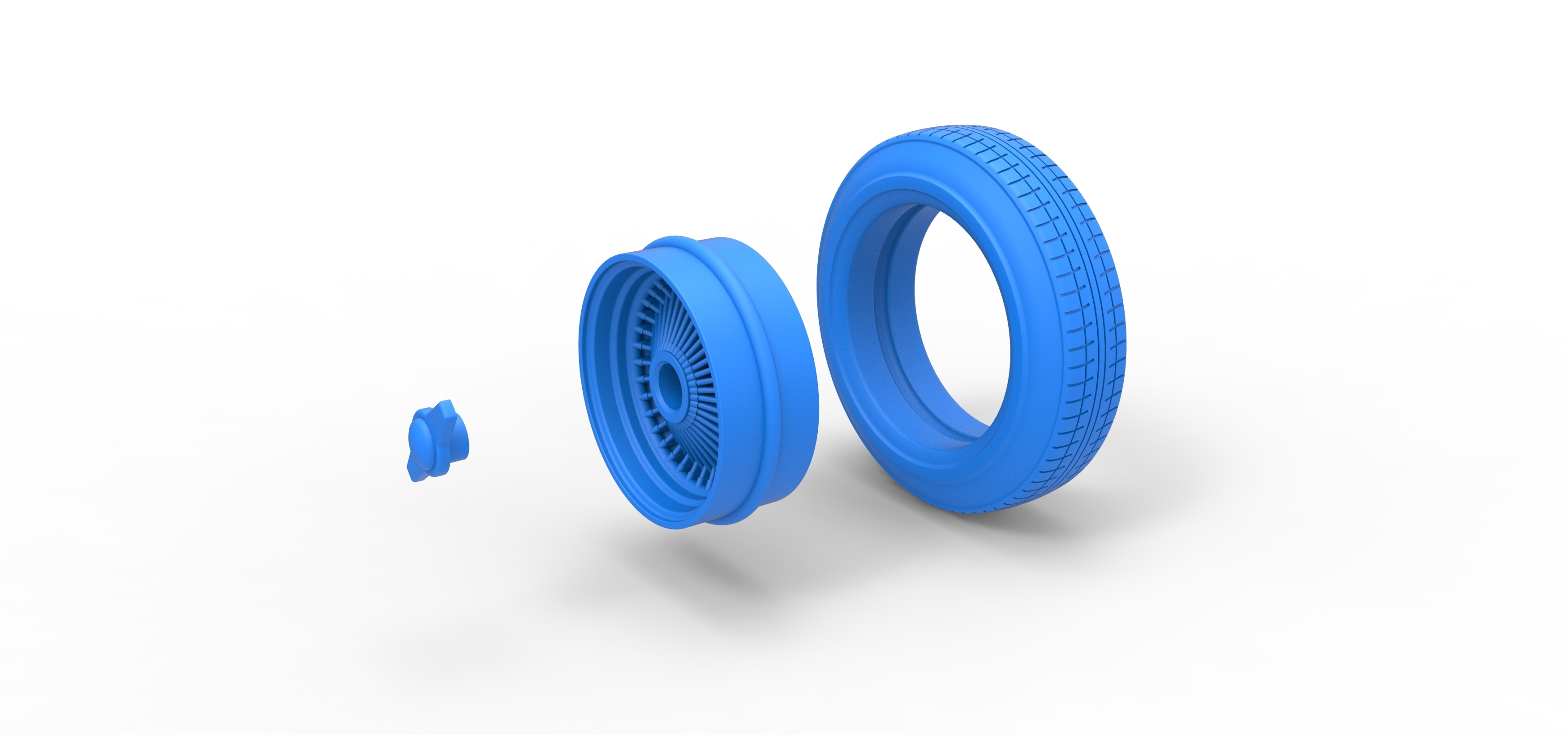 🛞 Wire wheel from lowrider Scale 1 to 10・ 3D File for 3D printing・Cults