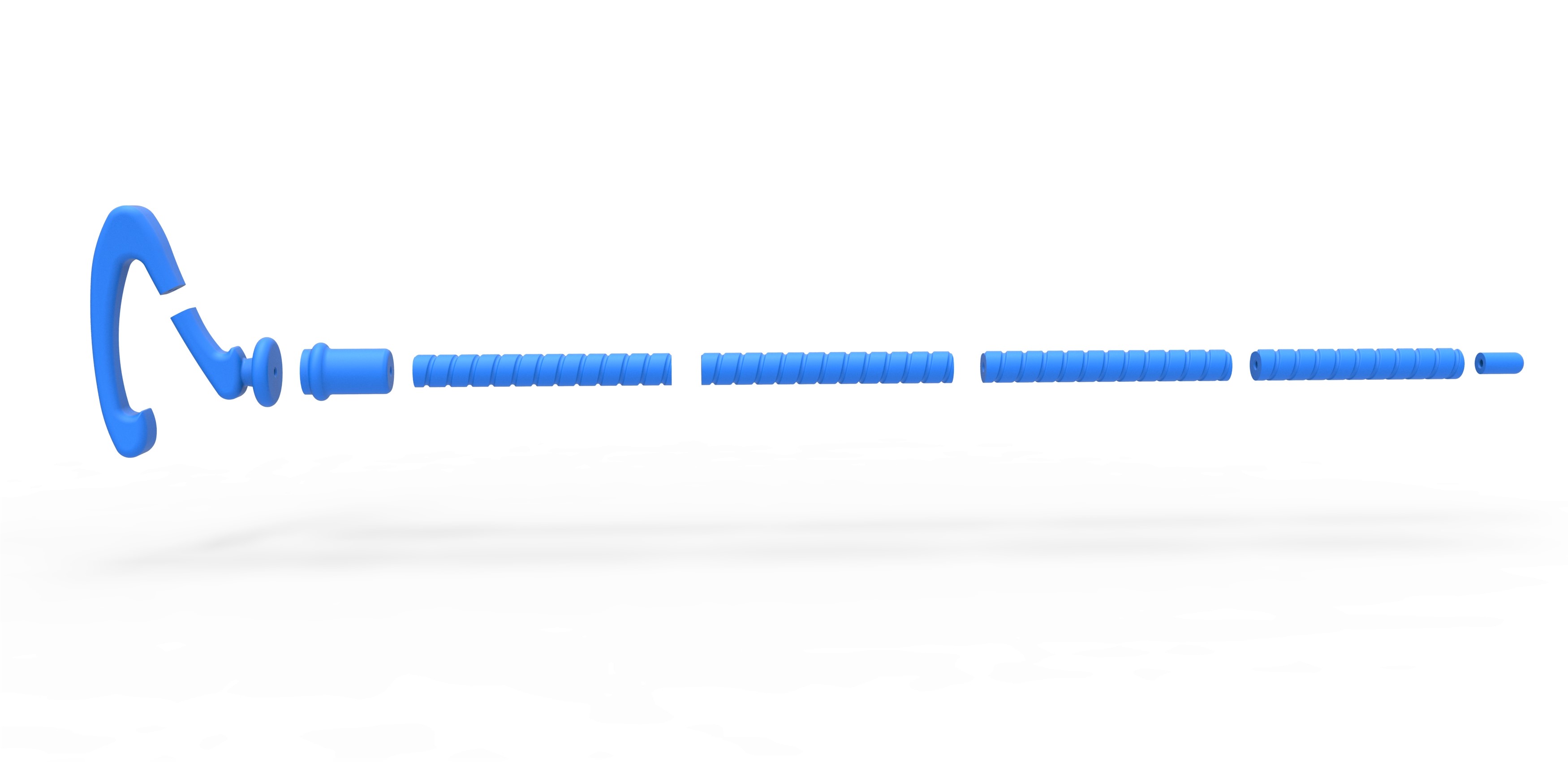 3D file Riddler Cane from the movie Batman Forever 1995 🦯・3D printable ...