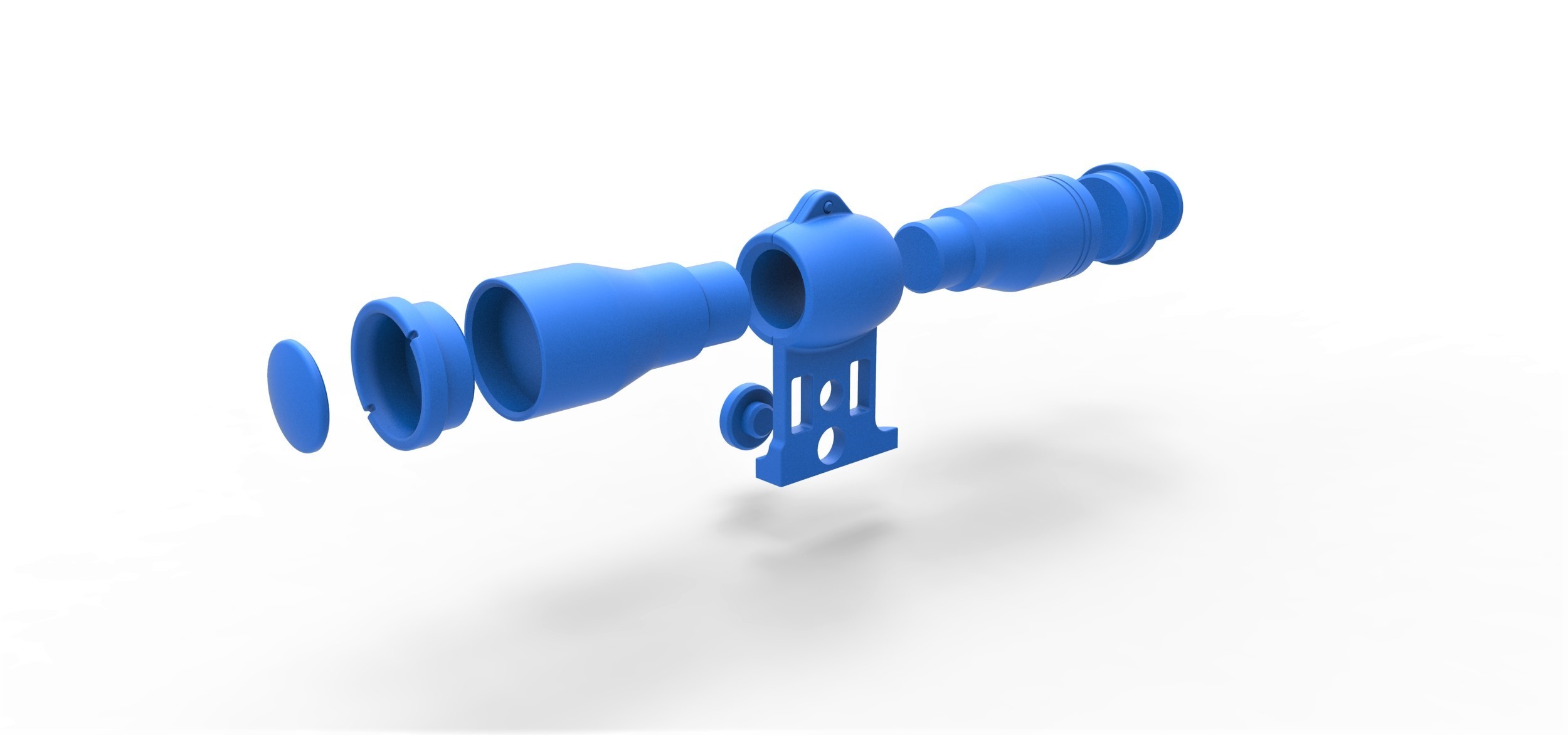 3D file Scope for cosplay blaster 4 🔫 ・3D printable model to download・Cults