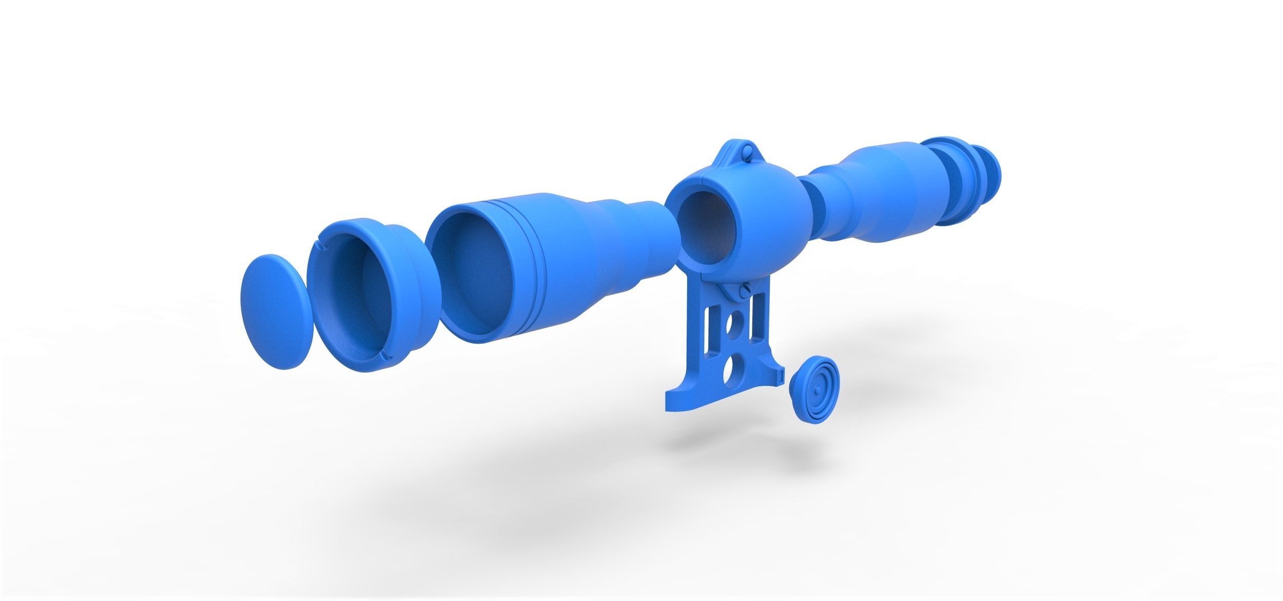 3D file Scope for cosplay blaster 4 🔫 ・3D printable model to download・Cults