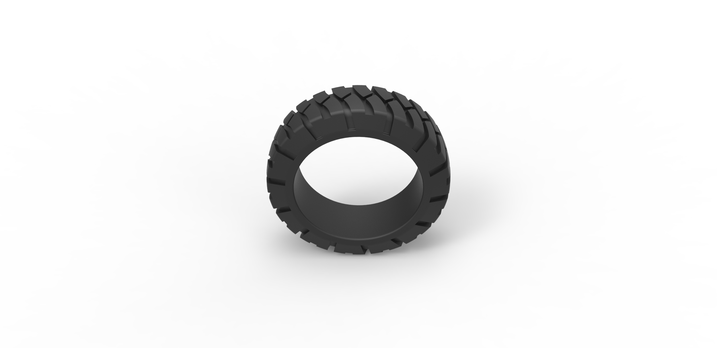 3D file Diecast offroad tire Scale 1 to 25 🛞 ・3D printing model to ...