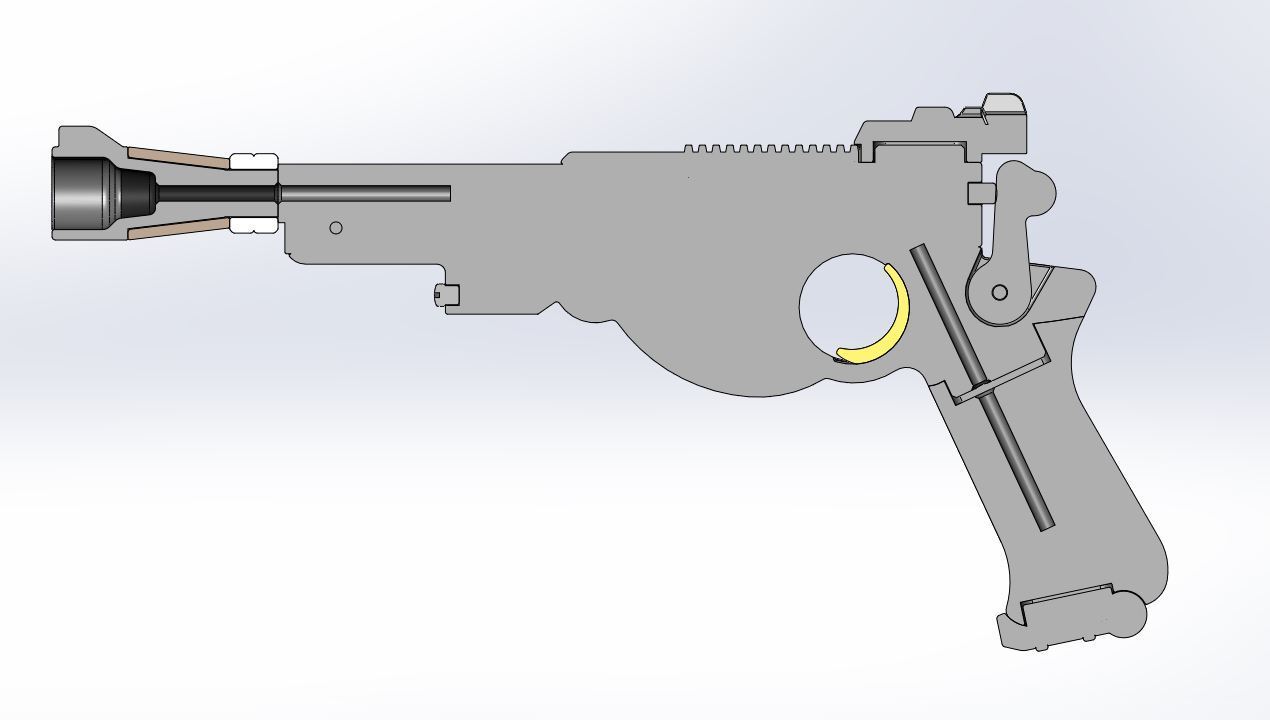 3D file Blaster pistol from The Mandalorian 🔫・3D printer model to ...