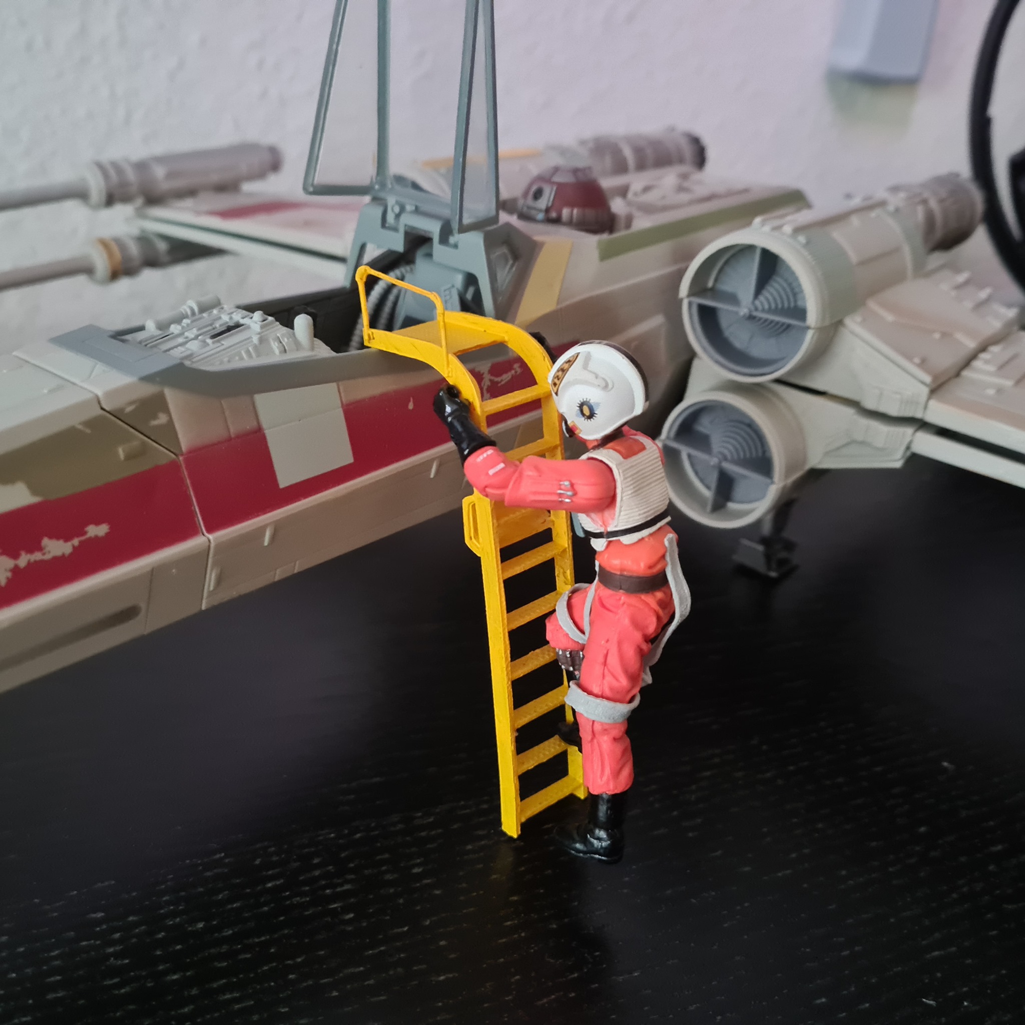 ⭐ Star Wars Hasbro X-Wing Ladder for 3,75・ STL File for ・Cults