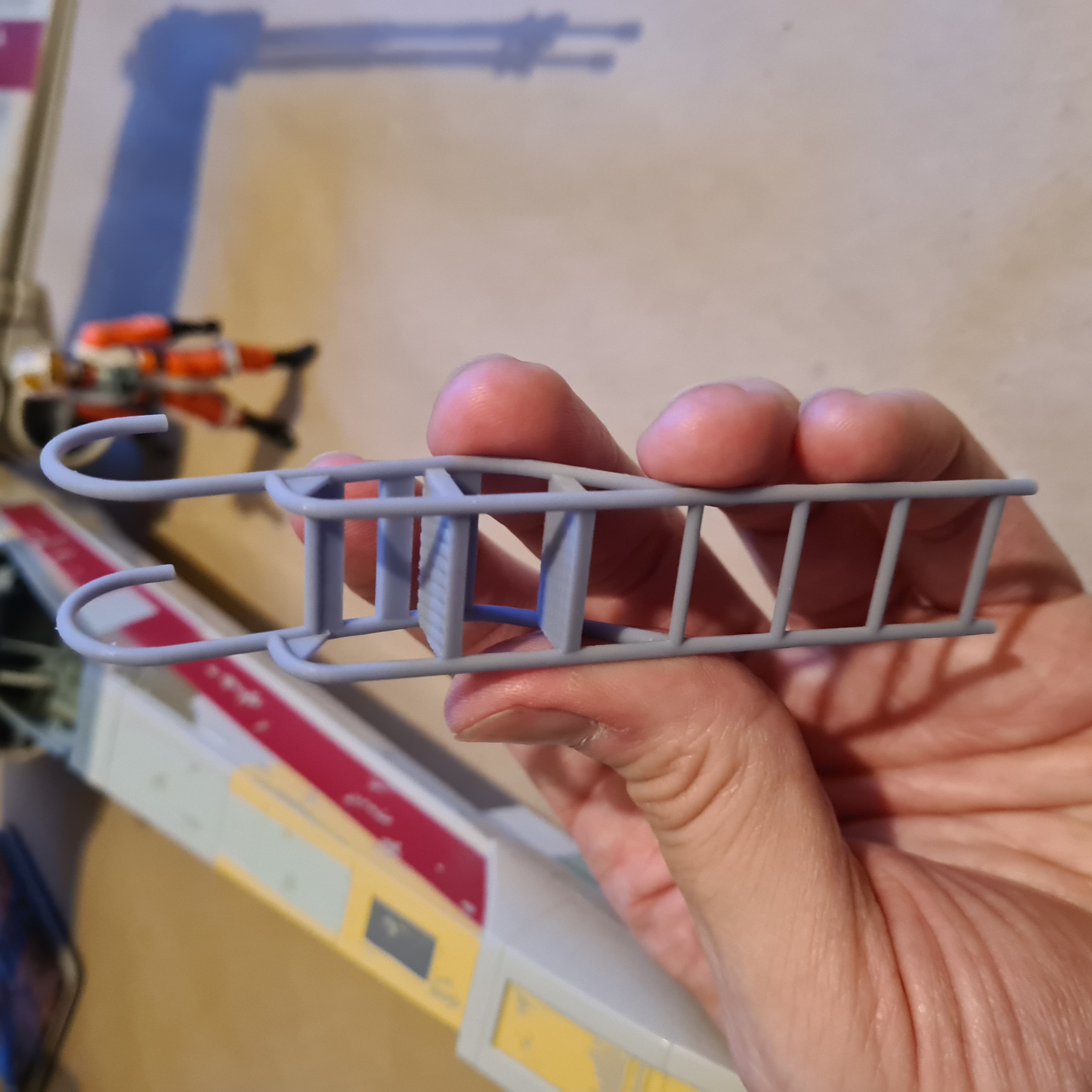 STL file X-Wing Ladder as seen in the Book of Boba Fett for 3.75 🚀 ・3D ...