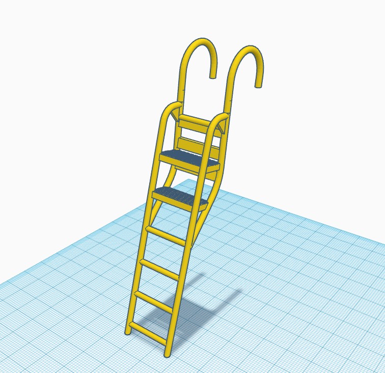 STL file X-Wing Ladder as seen in the Book of Boba Fett for 3.75 🚀 ・3D ...