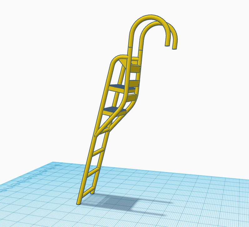 STL file X-Wing Ladder as seen in the Book of Boba Fett for 3.75 🚀 ・3D ...